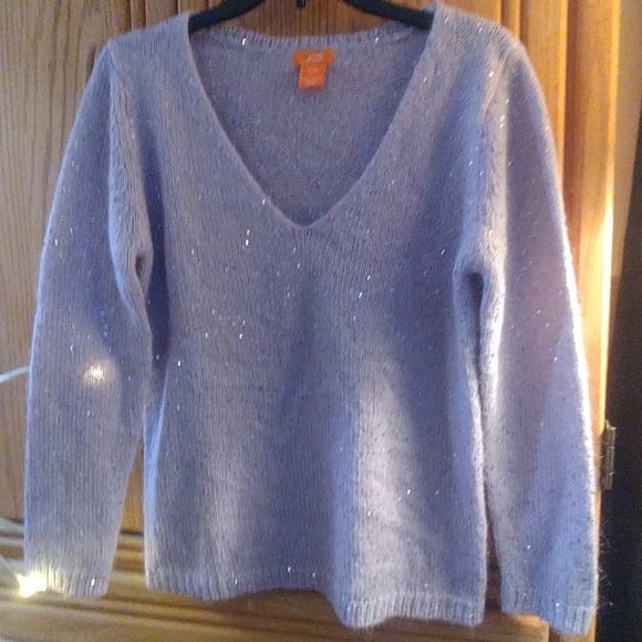 Joe Fresh | Sweaters | Lavender Sparkle Sweater | Poshmark